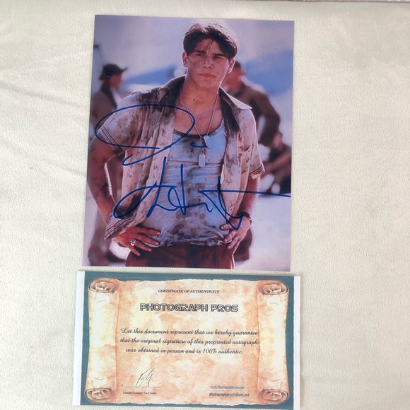 Other | Josh Hartnett Signed 8x1 Photo Pearl Harbor Autographed | Poshmark